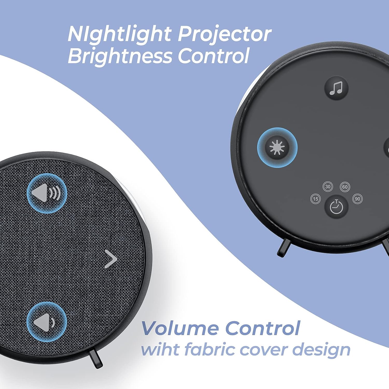 White Noise Sound Machine Nightlight Projector Review - Stress Relief ...