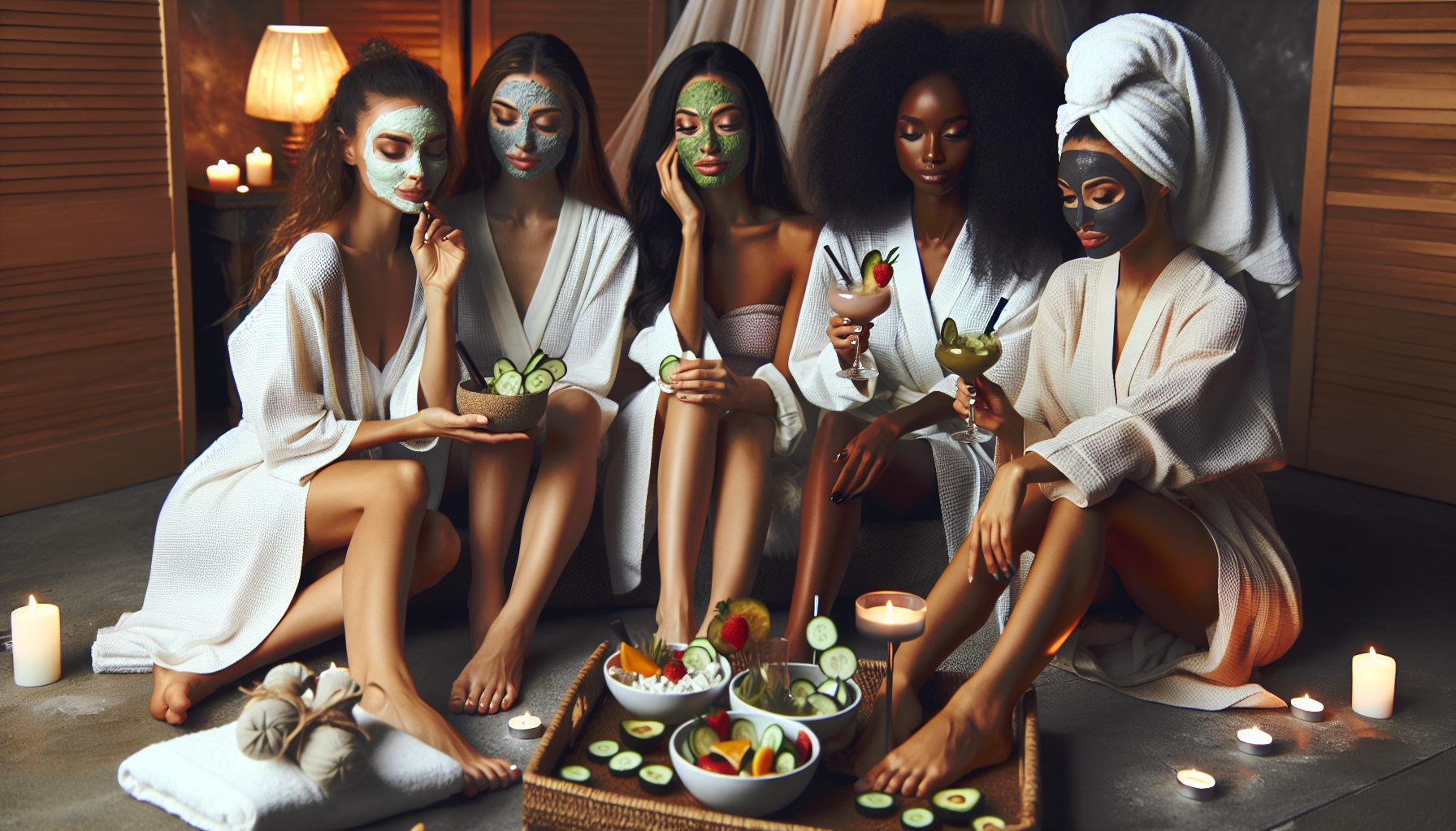 9 Fun Ideas for a Ladies' Spa Night - Stress Relief Massage And Relaxation